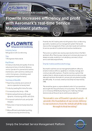 Download Flowrite Case Study | Aeromark